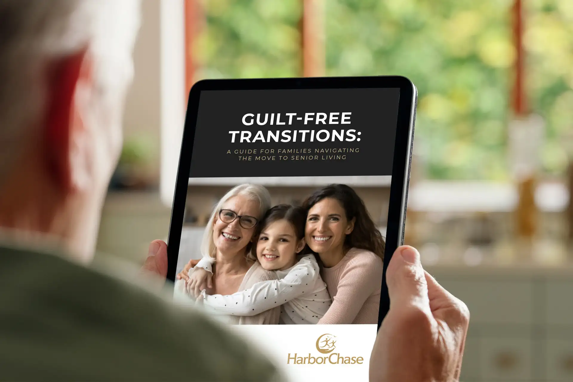 Free Guide | Navigating the Move to Senior Living | HarborChase